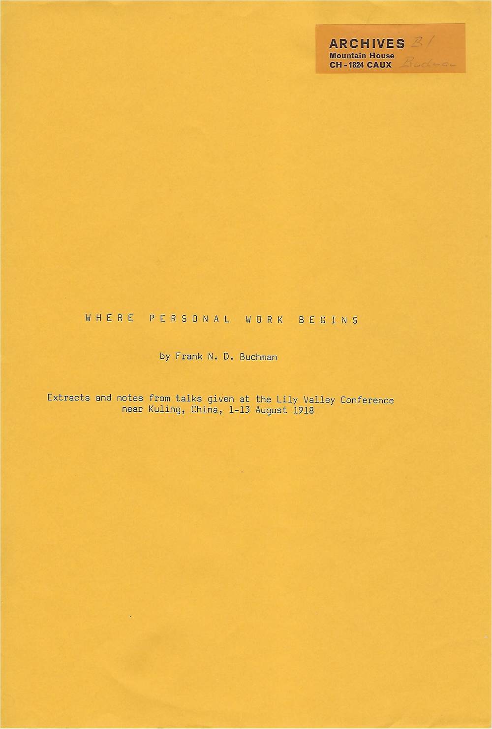 Where Personal Work Begins For A New World where-personal-work-begins-for-a-new-world
