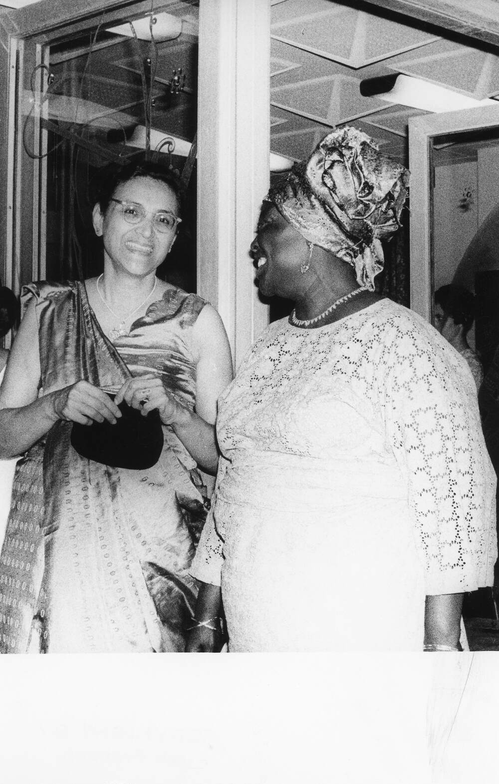 Mrs. Kotwal, wife of chief justice Kotwal acting governor of Maharastra ...