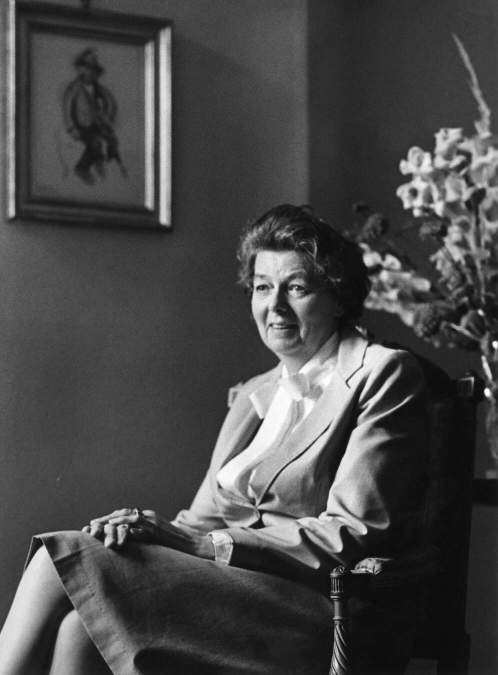 Margie Barrett, B&W portrait photo | For a new world